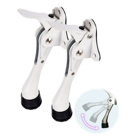 HA SHI Door Stopper, 2 Packs Kickdown Door Stop with One Touch ...