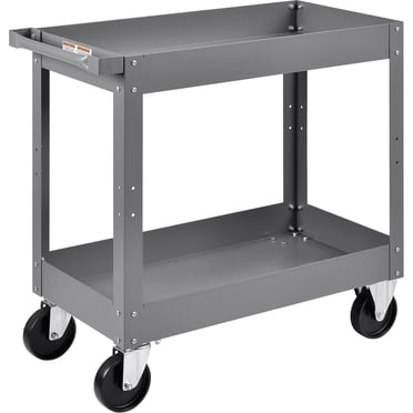 Global Industrial 800456 Steel Utility Cart with 3 Shelves, 1200 lbs ...