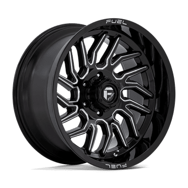 Fuel Lethal 20X10 Gloss Black Milled Wheel - Walmart.com