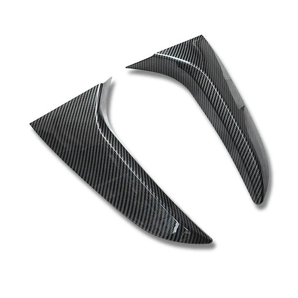 Abs Carbon Fiber Rear Window Rear Wing Triangular Decorative Strip ...