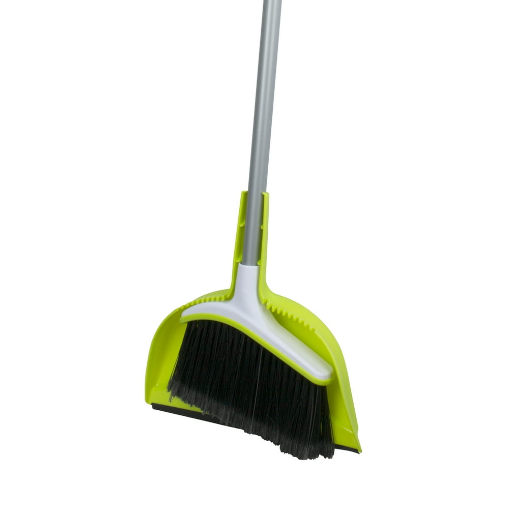 Casabella Basics Broom with Dustpan - Walmart.com - Walmart.com