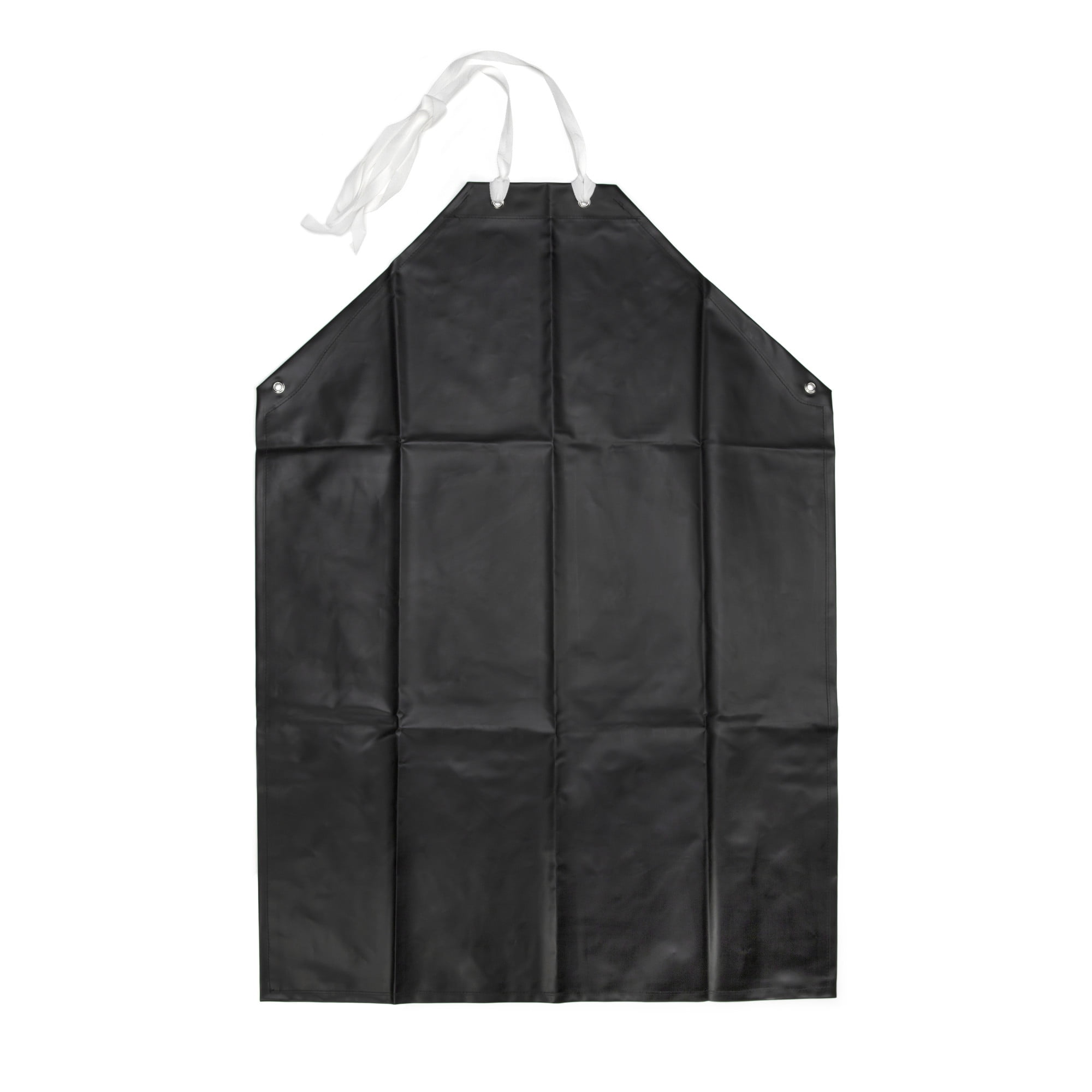 STEELMAN 77050 Black Chemical Resistant Apron - Walmart.com