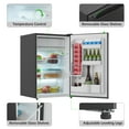Refrigerator 122LPortable Compact Fridge, 4.3 Cu.Ft. Single Door Mini ...