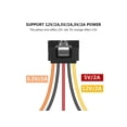 15 Pin SATA Power Y-Splitter Cable 8 Inches - 2 Pack - Walmart.com
