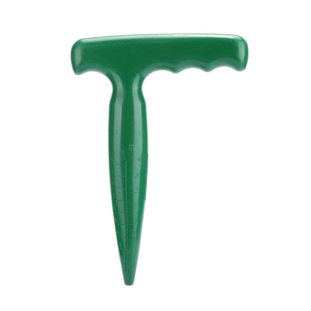 Hand Dibber with Handle - Lightweight Sturdy Hand Held Bulb Planter for ...