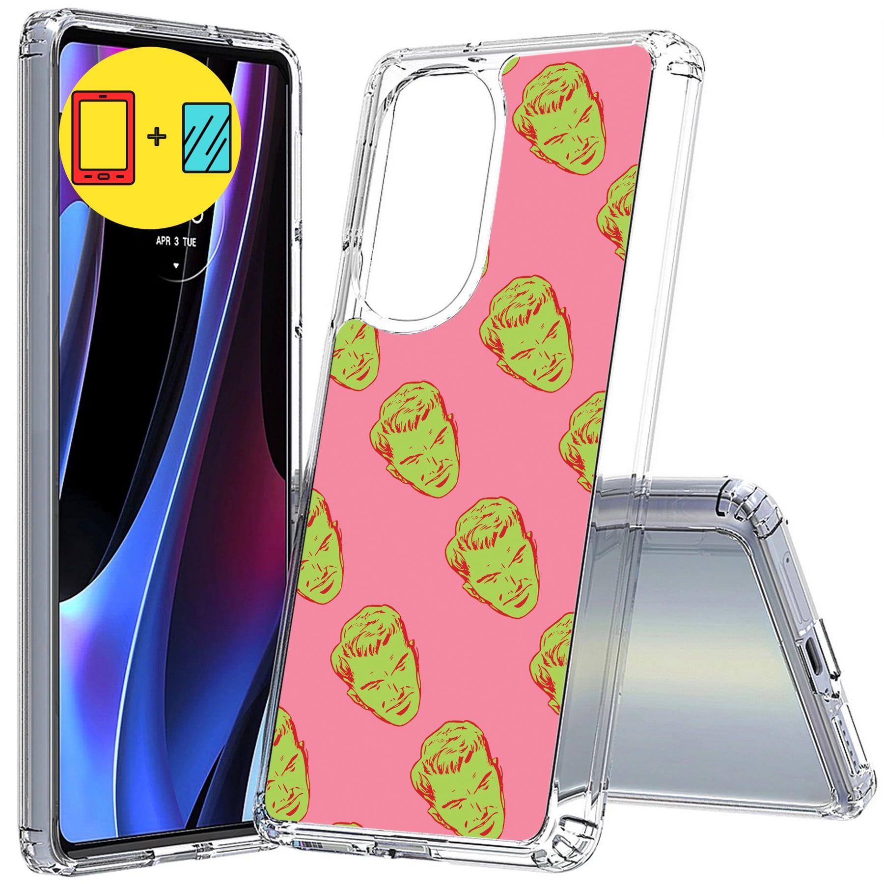 TalkingCase Slim Phone Case Compatible for Motorola Edge Plus 5G UW ...