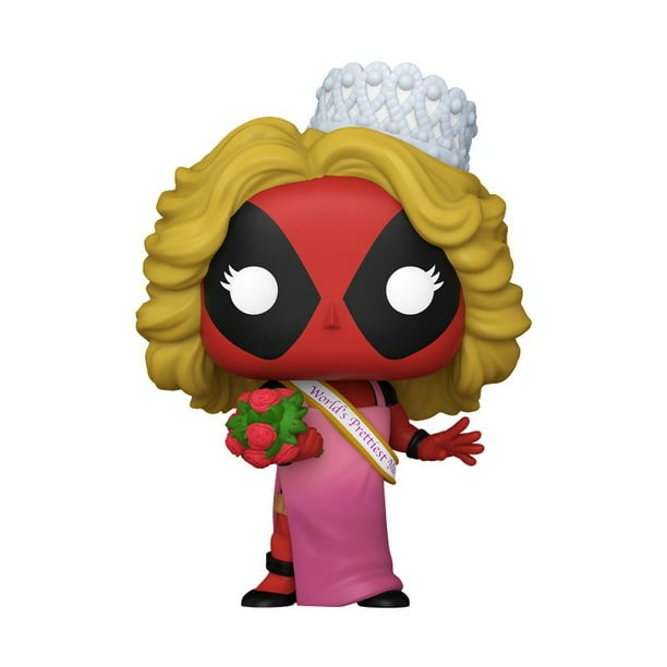 Funko Pop! Marvel: Deadpool - Beauty Pageant Deadpool Vinyl Bobblehead ...