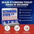 6-Pack HDW Scouring Stick for Toilet Bowl Cleaning, Cleans Toilet Bowl ...