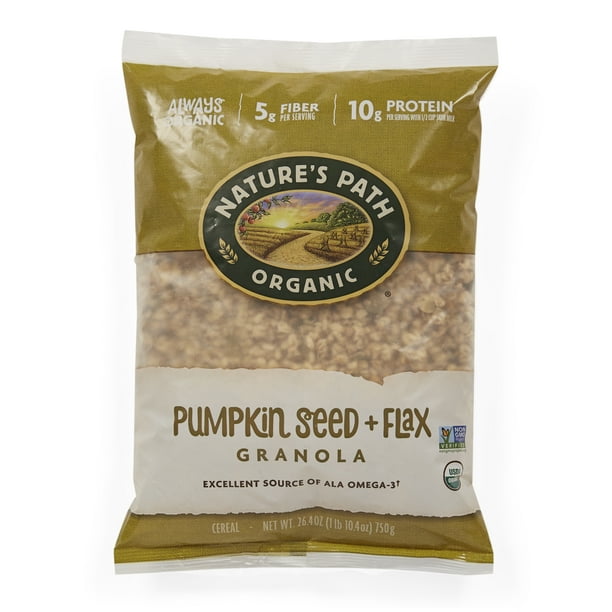 Nature's Path Organic, Granola, Gluten Free, Pumpkin Seed and Flax, 26. ...