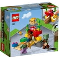 LEGO Minecraft The Coral Reef 21164 Building Toy with Alex, 2 Brick ...