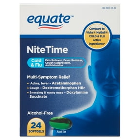 Equate Effervescent Cold Relief, 48 Tablets, Compare to Alka-Seltzer ...