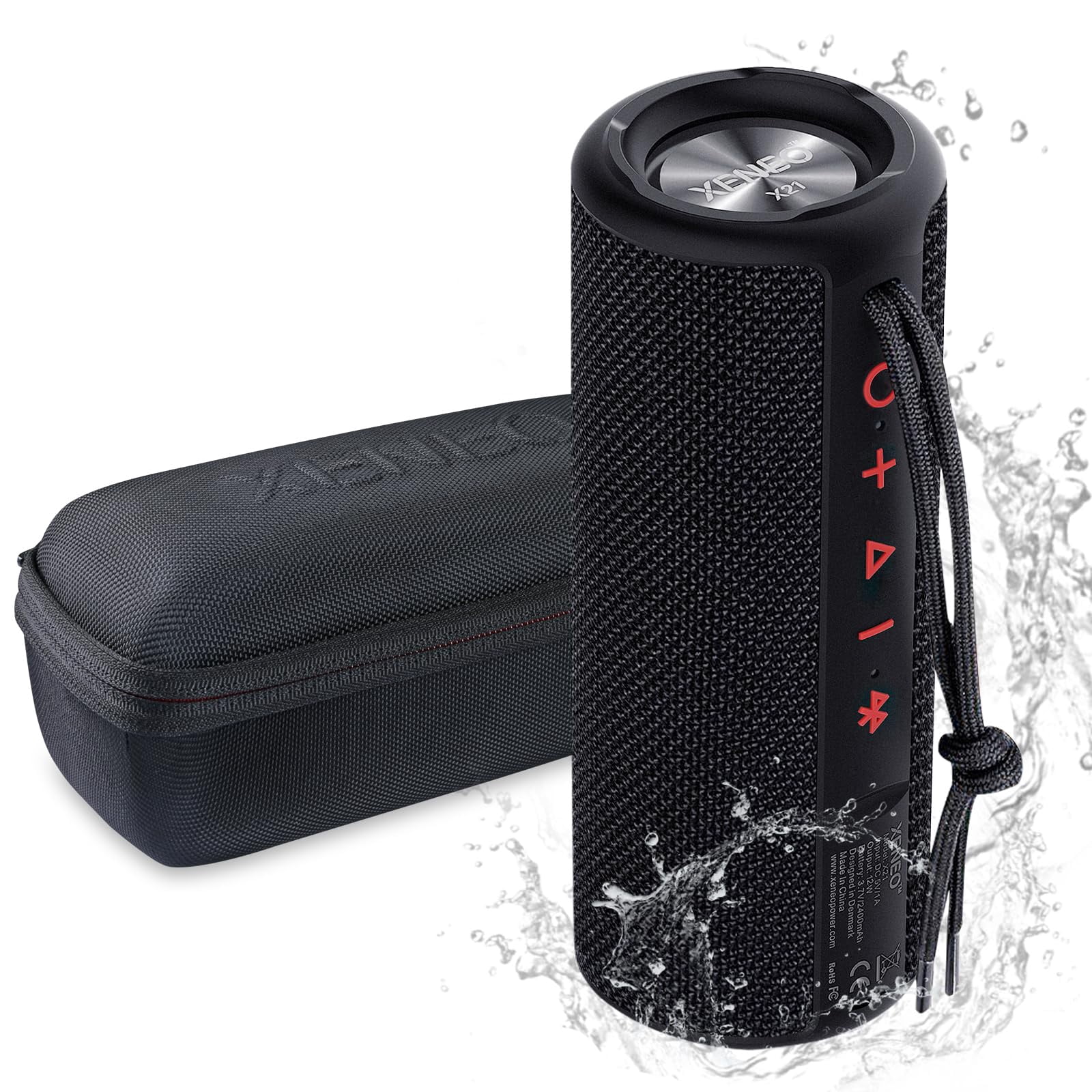 XENEO X21 Portable Outdoor Wireless Bluetooth Speaker Waterproof with ...