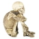 Design Toscano Mr. Bone Jangles Skeleton Sitter Statues: Set of Two ...