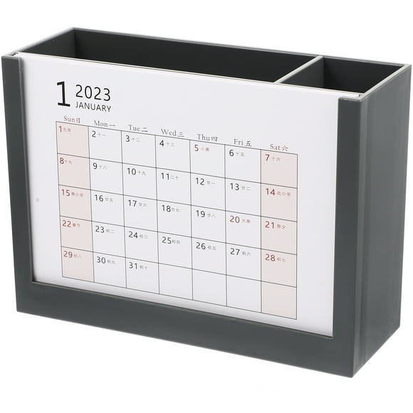 Desk Calendar Cover Plastic