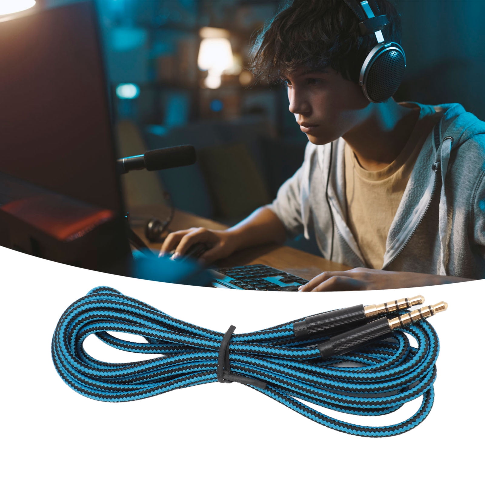 Click here for Estink 3.5mm 5 Pole Plug To 4 Pole Plug Cable  2m... prices