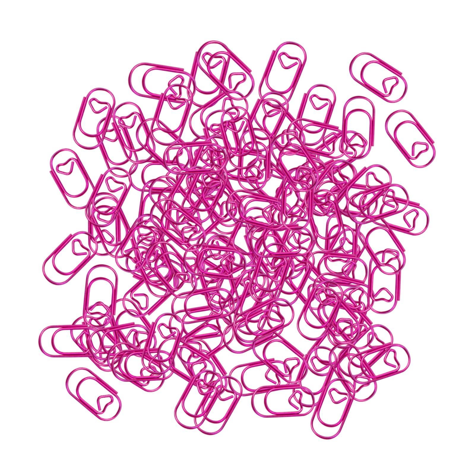 100 piezas clips de papel notas clips clasificados para documentos ...