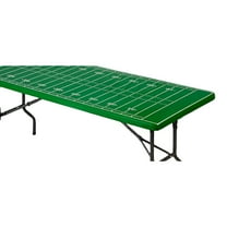 Shindigz Elastic Edge Football Field Plastic Tablecloth - Disposable ...