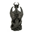 Resin Statues Guardian Of The Light Armored Dragon Led Night Light ...