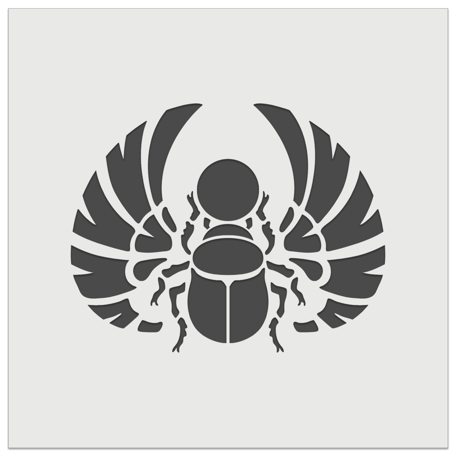 Egyptian Winged Scarab Beetle Pharaoh Mummy Amulet Insect Bug DIY ...