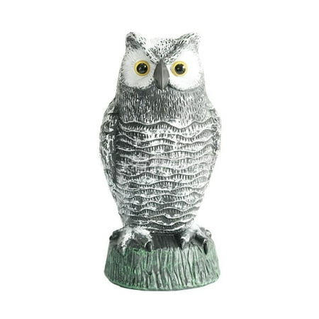 ACCEDE Fake Owl Decoy Hunting Deterrent Bird Reject Pigeon Cat Decoy ...