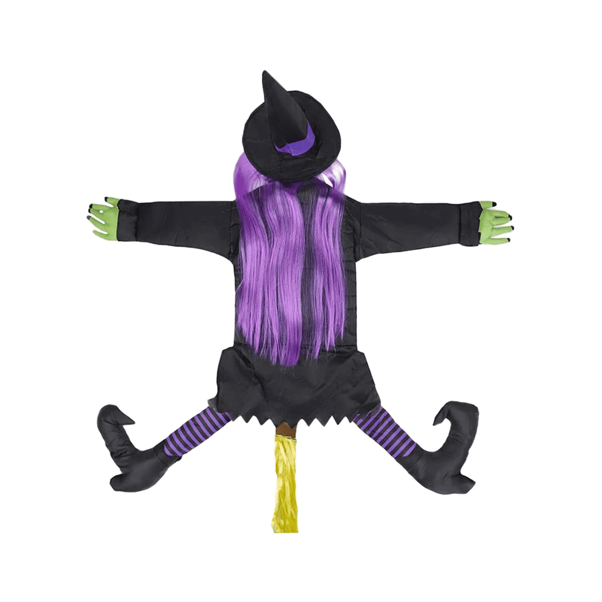 Click here for Unbranded 53inch Crashing Witch Halloween Decorati... prices