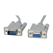 StarTech.com 1m Black DB9 RS232 Serial Null Modem Cable F/F - Walmart.com