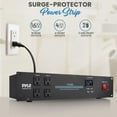 Pyle 3,600 W 19" Rack Mount Power Conditioner Surge Protector w/ 20 ...
