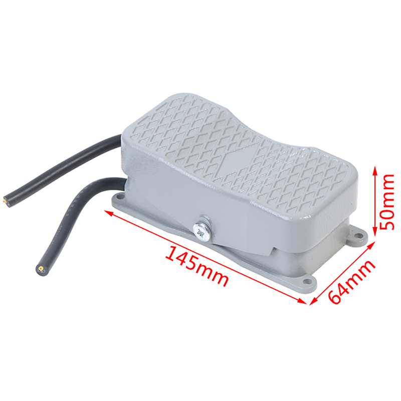 YDT1-101 Foot Switch Pedal Foot Control reverse Switch 250V 5A double ...