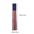2 pcs Red White Blue Patriotic Flag Front Door Hanger, 4th Of July ...