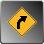 Curve Right Sign
