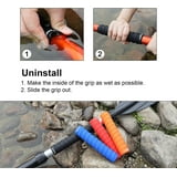 Ayaport Kayak Paddle Grips Non-Slip Silicone Wraps Blister Prevention ...
