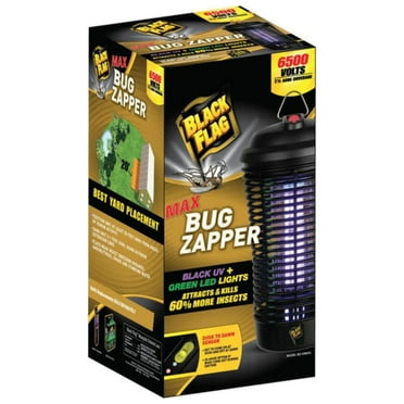 Black Flag 5500 Volt Deluxe 40W Electronic Insect Killer, Outdoor ...