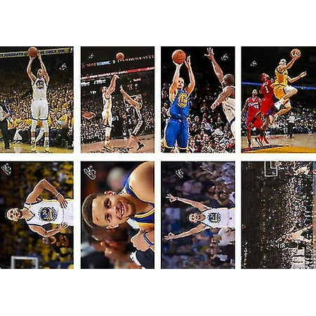 Curry Nba Basketball Hd Posters 8 Pcs | Walmart Canada