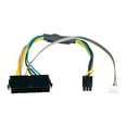 ATX Main 24Pin Female to 6Pin Male 6Pin PCI-E PSU Power Adapter Supply ...