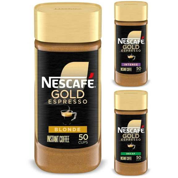 (2 pack) Nescafé Gold Espresso Blonde, Instant Coffee, 3.5 oz - Walmart.com