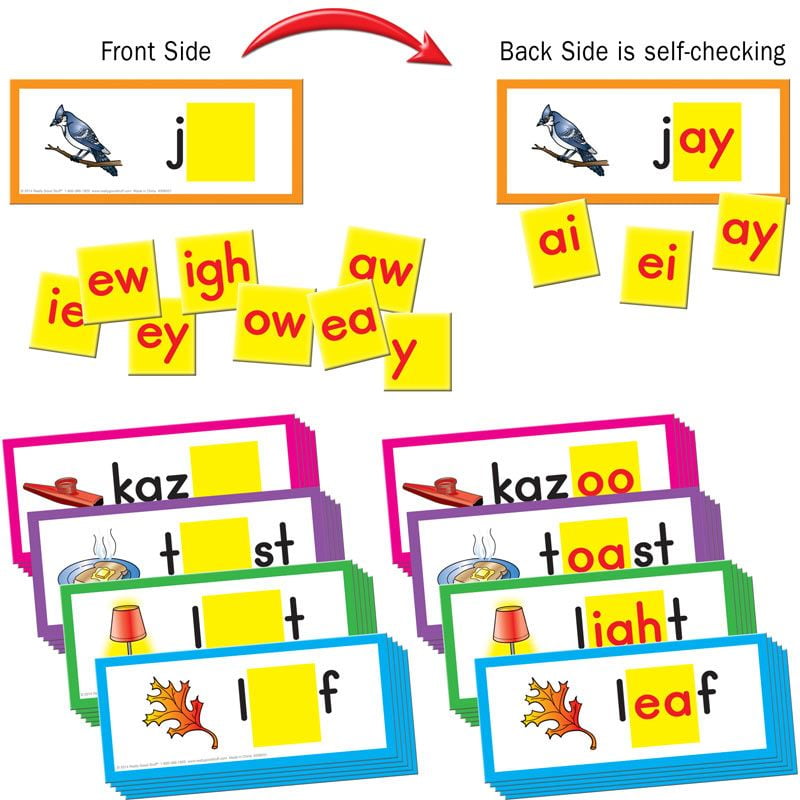 Long Vowel Pattern Learning Center - Walmart.com
