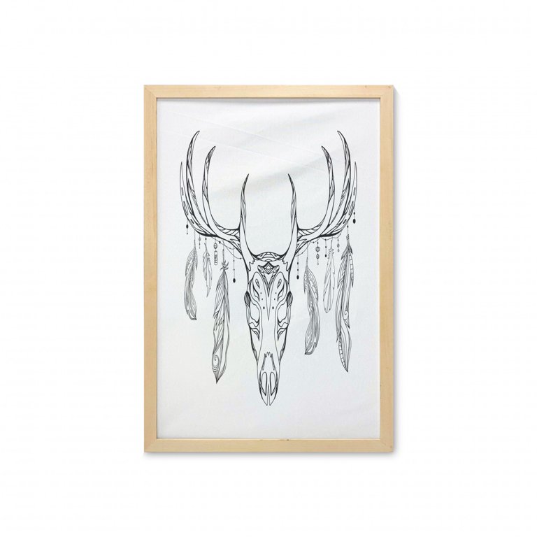 Tribal Deer Skull