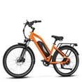 Addmotor Citypro 26inch Electric Bike for Adult, 125 Miles, 500W Commuter City Cruiser Electric ...