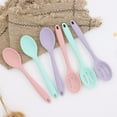 Silicone Spoons For Cooking,Nonstick Serving Spoons Heat Resistant ...