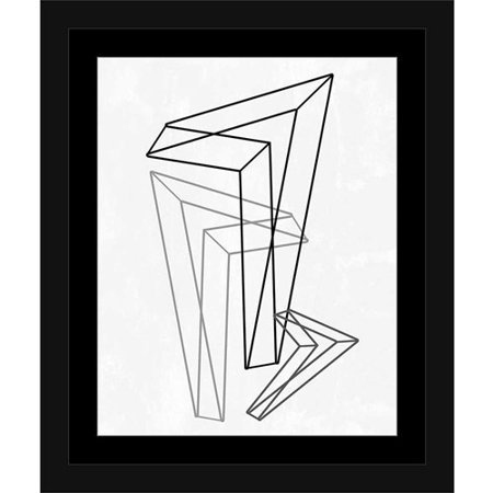 Geometric Triangle Line Drawing Modern Contemporar | Walmart Canada