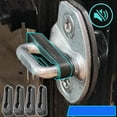 Car Door Lock Shock Absorb Soundproof Pads Auto Door Lock Damper ...