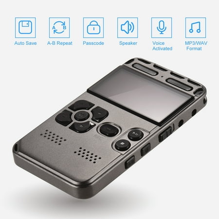 Professional High Definition Digital Sound Voice Recorder MP3 Player ...