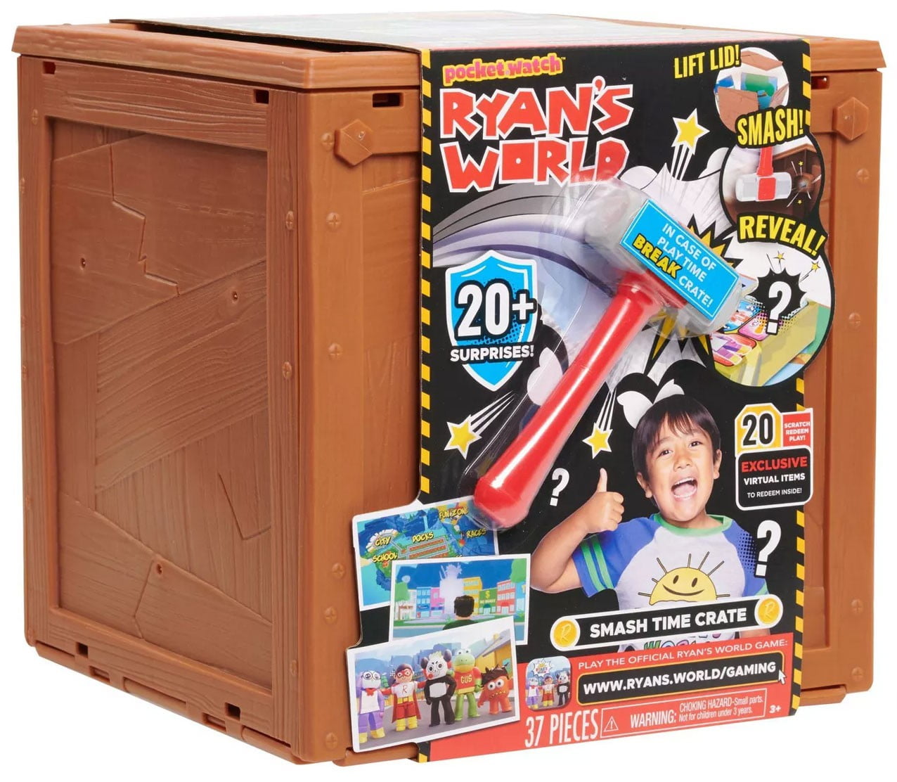 Ryan's World Smash Time Crate Mystery Surprise - Walmart.com