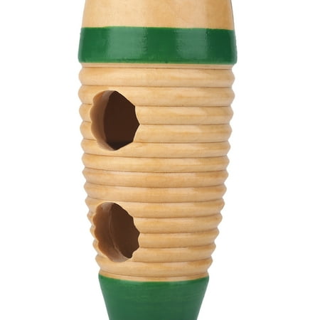 TOPINCN Wooden Colorful Fish Shaped Guiro Musical Percussion Instrument ...