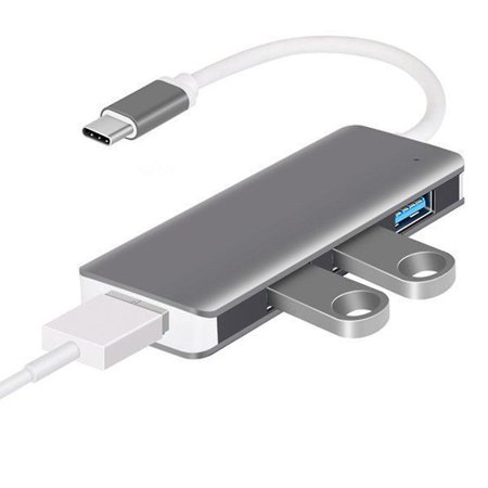 Usb 3.0 Hub 4 Port Ultra Slim Extra Light Made Of Aluminum Usb Hub ...