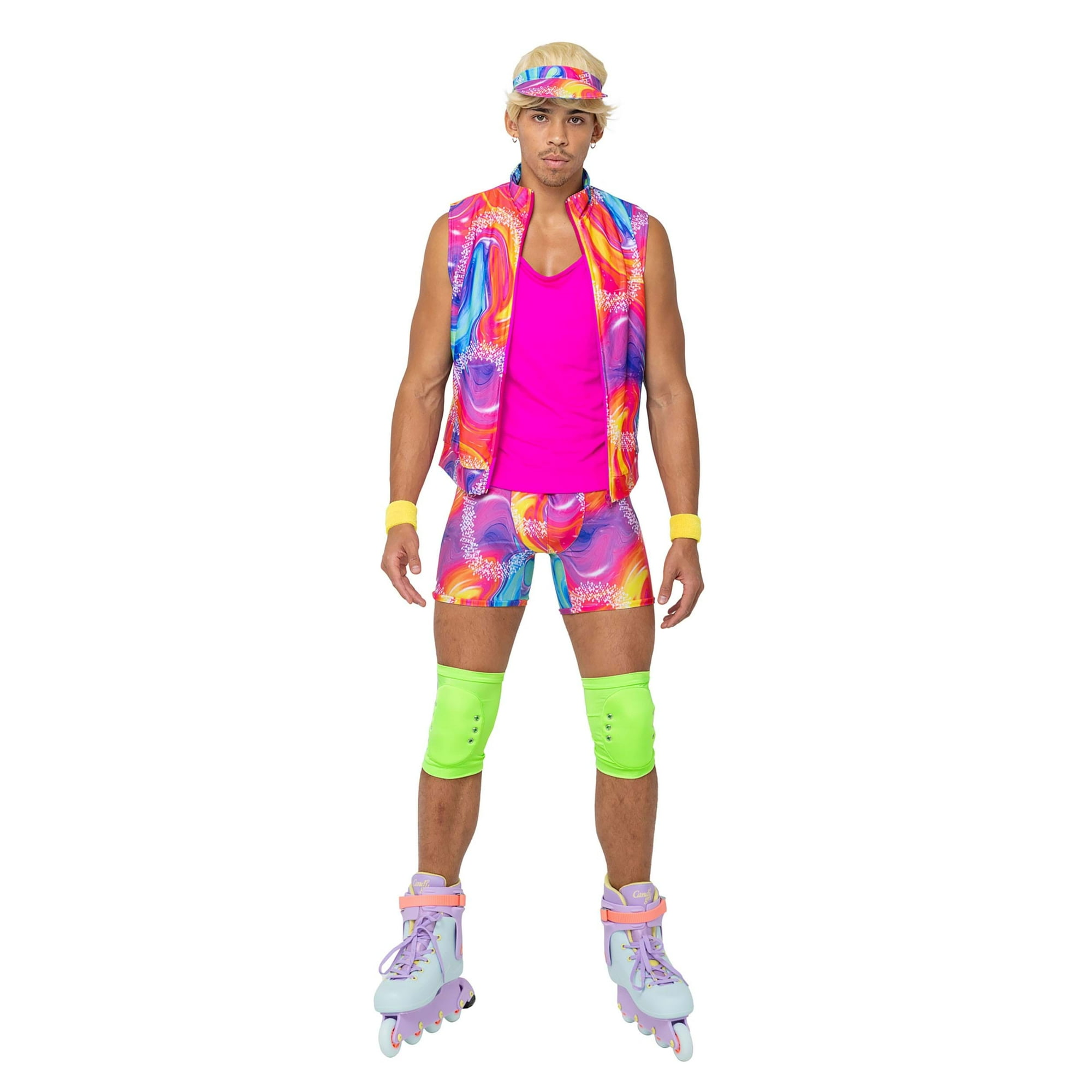 Click here for Roma Mens Retro Rollerblade Doll Costume L prices