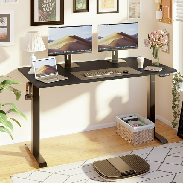 Sobaniilo 63'' x 24'' Electric Height Adjustable Standing Desk, Sit ...