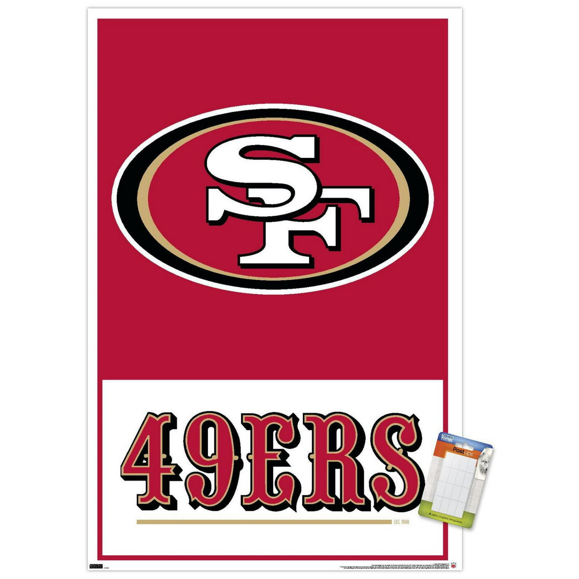 Click here for Trends International Nfl San Francisco 49ers - Log... prices