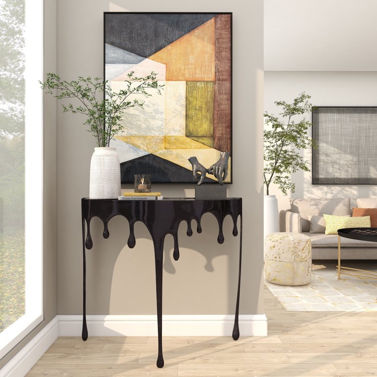 Glass Table From Dripping Drip Black Coffee In Vietnamese Style With