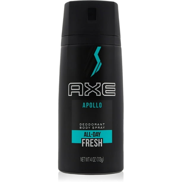 AXE Body Spray for Men Apollo 4 oz (Pack of 3) - Walmart.com